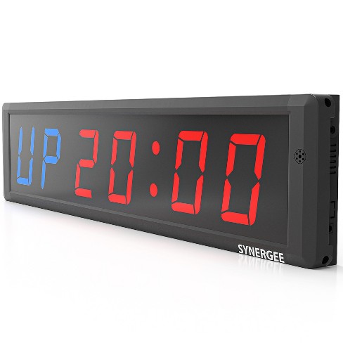 Synergee Programmable Interval Gym Timer - Large Timer : Target