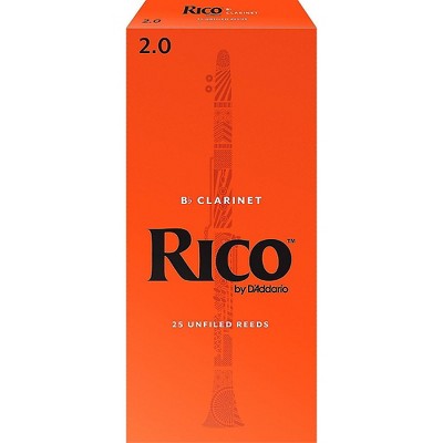 Rico Bb Clarinet Reeds, Box Of 3 Strength 2 : Target