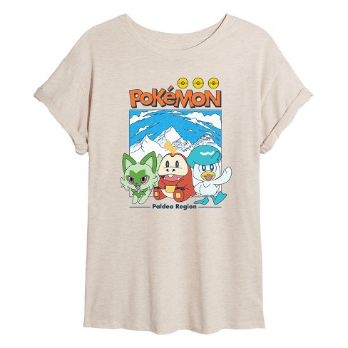 Women's - Pokémon - Fuecoco Quaxly Sprigatito Paldea Region Starters ...
