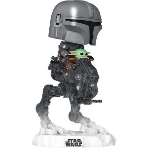Funko - Funko POP! Rides Deluxe: Star Wars: The Mandalorian & Grogu ...
