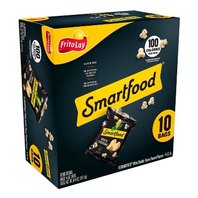 Smartfood White Cheddar Cheese Flavored Popcorn - 10ct/6.25oz : Target
