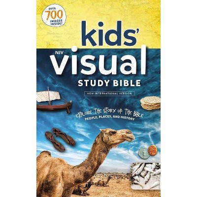 Niv, Kids' Visual Study Bible, Hardcover, Blue, Full Color Interior ...