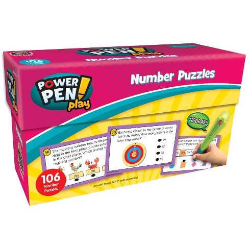 Teacher Created Resources® Power Pen® Play: Number Puzzles, Grade 2-3 ...