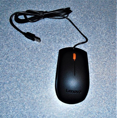 Lenovo Wired Usb Mouse - Wired Plug-and-play Usb Connection - Full-size ...