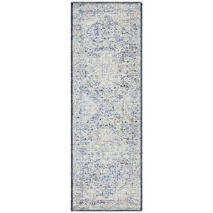 Livabliss Rivaldo 2'7"x7'10" Runner Machine Woven Indoor Area Rugs Blue ...