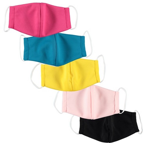 Mystery 6-pack: Reusable Machine Washable Masks (3 Solid + 3 Prints ...