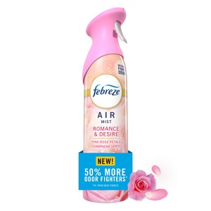 Febreze Air Odor-Fighting Air Freshener - Pink Rose Petals - 8.1oz : Target