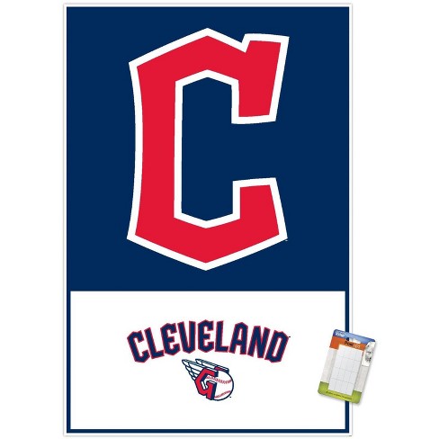 Trends International Mlb Cleveland Guardians - Logo 22 Unframed Wall ...