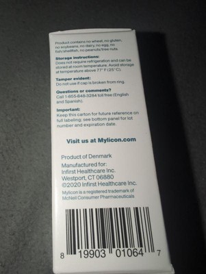Mylicon Daily Probiotic Colic Drops - 0.28 Fl Oz : Target