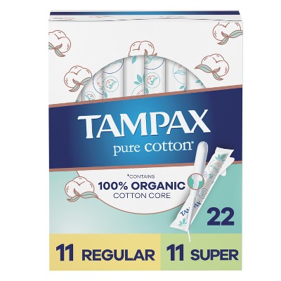 L . Organic Cotton Full Size Multipack Refill Tampons - Regular/super ...