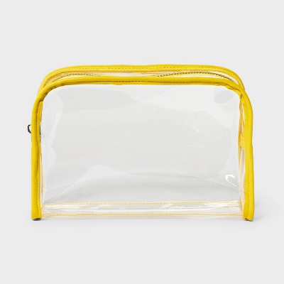 Zip Around Clear Pouch - Wild Fable™ Yellow : Target