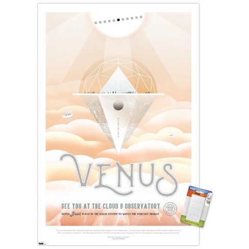 Trends International Nasa - Venus Travel Poster Unframed Wall Poster ...