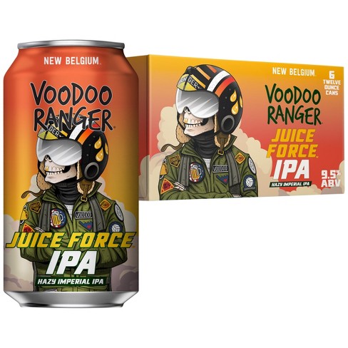 Voodoo Ranger Juice Force Ipa Beer - 6pk/ 12 Fl Oz Cans : Target