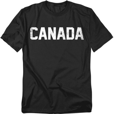 Men's Canada Vintage Country Name Athletic Fan T-Shirt : Target