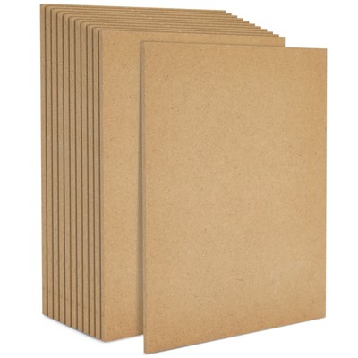 Bright Creations 6 Pack 11x14 Mdf Wood Chipboard Sheets, 1/4 Inch Thick ...