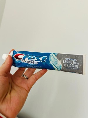 Colgate Baking Soda And Peroxide Whitening Toothpaste Brisk Mint - 6oz ...