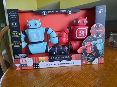 Fao Schwarz Robot Knockout Remote Control Boxing Set : Target