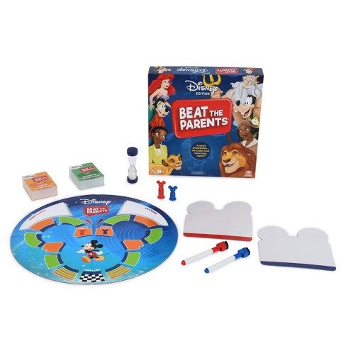 Spin Master Games Beat The Parents Disney Edition Board Game Kids Vs. Parents Family Board Games Fun Games Family Games Disney Gifts Games For Target