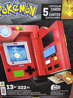 Mega Pokemon Kanto Region Pokedex Building Kit 322pc : Target