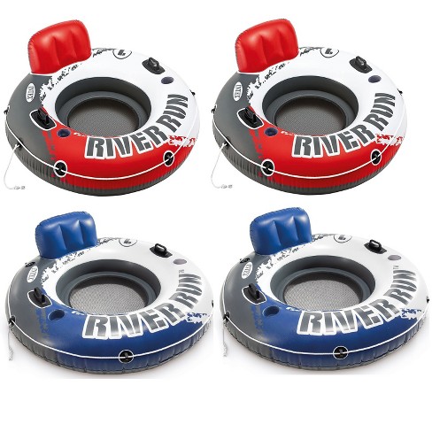 Intex River Run 4-pack 2 Fire Red River Run And 2 Blue River Run 53 ...