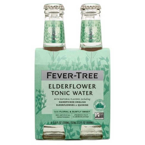 Fever-tree Elderflower Tonic Water Bottles - 4pk/200ml : Target