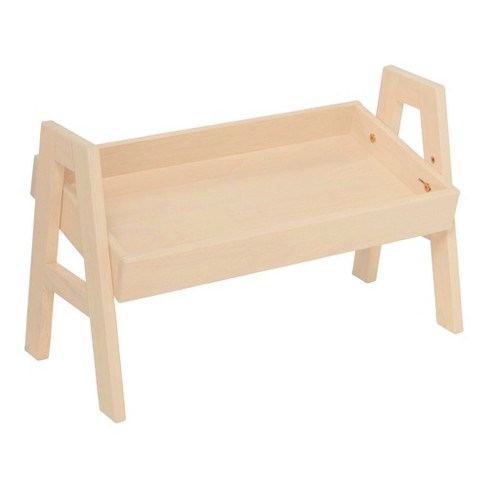 Ecr4kids Adjustable Stacking Shelf With Full Edge, Antique White : Target