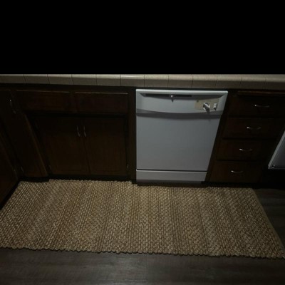 Woven Runner Rug Solid Neutral - Threshold™ : Target