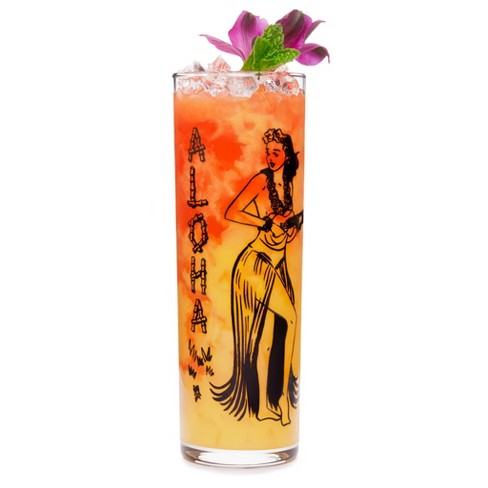 Libbey Tiki Kahiko Zombie Glass, Clear, 13.5-ounce, Set Of 4 : Target