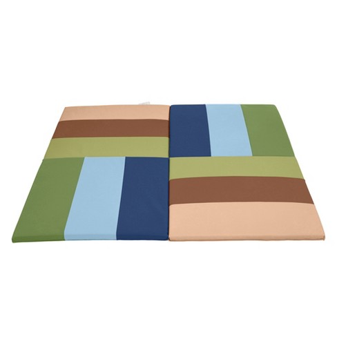 Ecr4kids Softzone Turning Tiles Activity Mat, Earthtone : Target