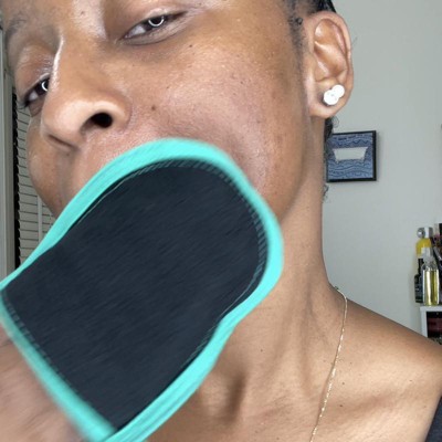 Dermasuri Exfoliating Face Mitt Scrub Scrubber - 1ct : Target