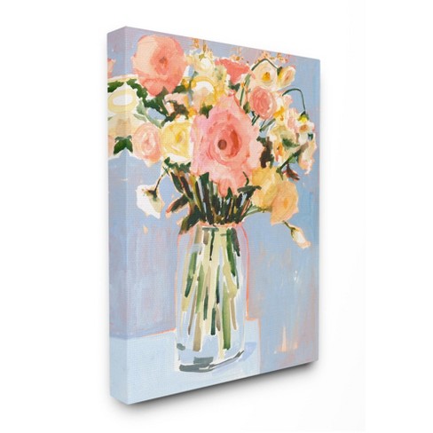 Stupell Industries Chic Floral Bouquet Pastel Spring Flowers : Target