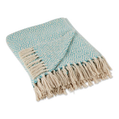 50"x60" Double Diamond Throw Blanket - Design Imports : Target
