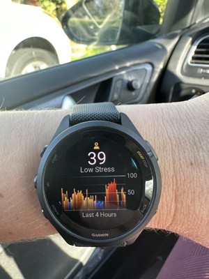 Garmin Forerunner 265s Black Bezel With Whitestone Case And Whitestone ...