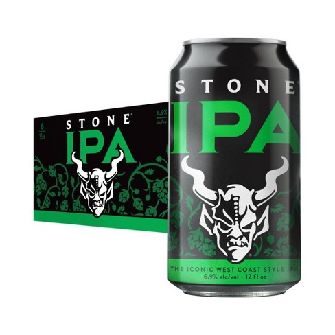 Stone Ipa Beer - 6pk/12 Fl Oz Cans : Target