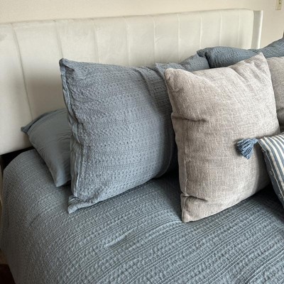 Waffle Textured Comforter Set All Season Down-alternative Ultra Soft ...