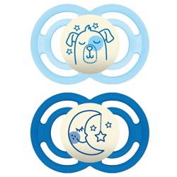 Mam Matte Original Deco Pacifier - 6+ Months - Unisex - 2pc : Target