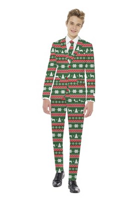 Opposuits Teen Boys Suit - The Lumberjack - Red - Size: 14 : Target
