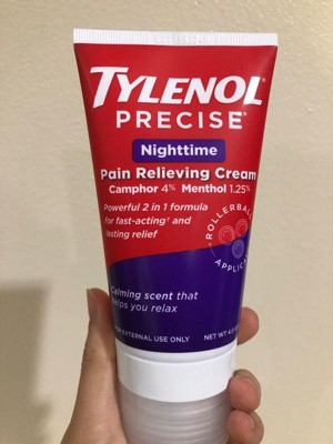Tylenol Topical Analgesic Night-Time Pain Relieving Cream - 4 fl oz ...