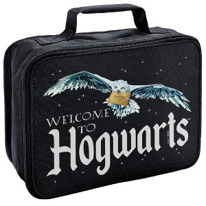 Harry Potter Welcome To Hogwarts Insulated Soft Sided Lunch Box : Target