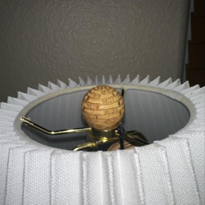 Natural Wicker Table Lamp Brown - Threshold™ Designed With Studio Mcgee ...