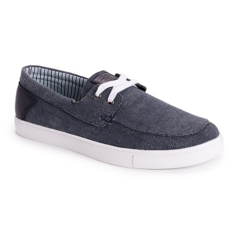 Lukees By Muk Luks Mens Cruise Voyage Sneaker, 10.5, Navy : Target