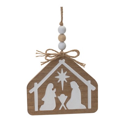 Melrose Beaded Nativity Ornament (set Of 6) : Target