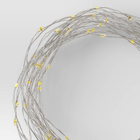 10.5' 30ct Battery Operated Led Dewdrop Fairy String Lights Pastel ...