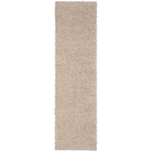 Well Woven Elle Basics Emerson Textured 2'7" X 9'6" Runner Beige Area ...