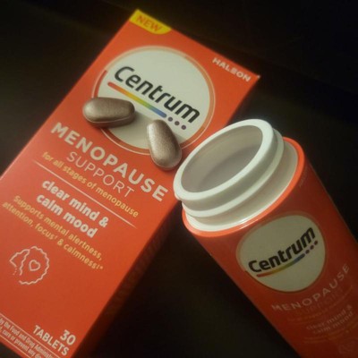 Centrum Menopause Support Clear Mind And Mood Vitamin Tablets - 30ct ...