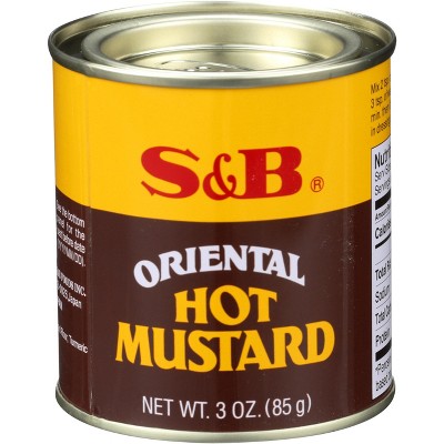 S&b Oriental Hot Mustard Powder - Pack Of 12 - 3 Oz : Target