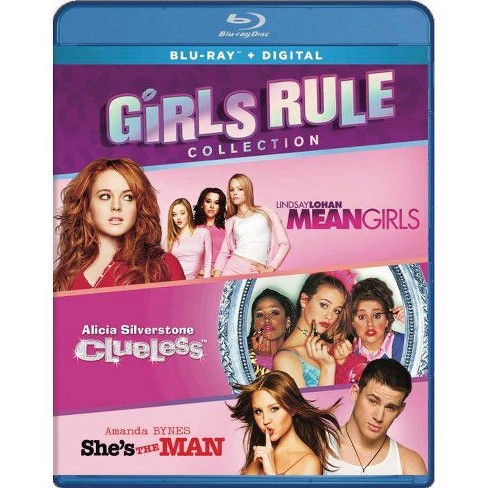Girls Rule Collection: Mean Girls/clueless/she's The Man (blu-ray ...