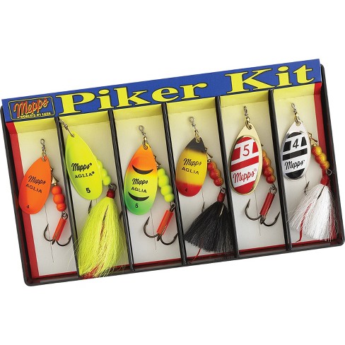 Mepps Piker Kit - #4 And #5 Aglia Assortment : Target