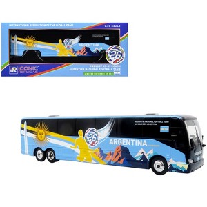 Prevost X3-45 Coach Bus "Argentina National Football Team" Blue with ...