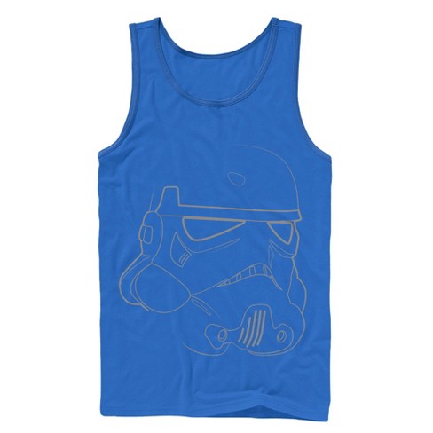 Men's Star Wars Stormtrooper Outline Tank Top : Target